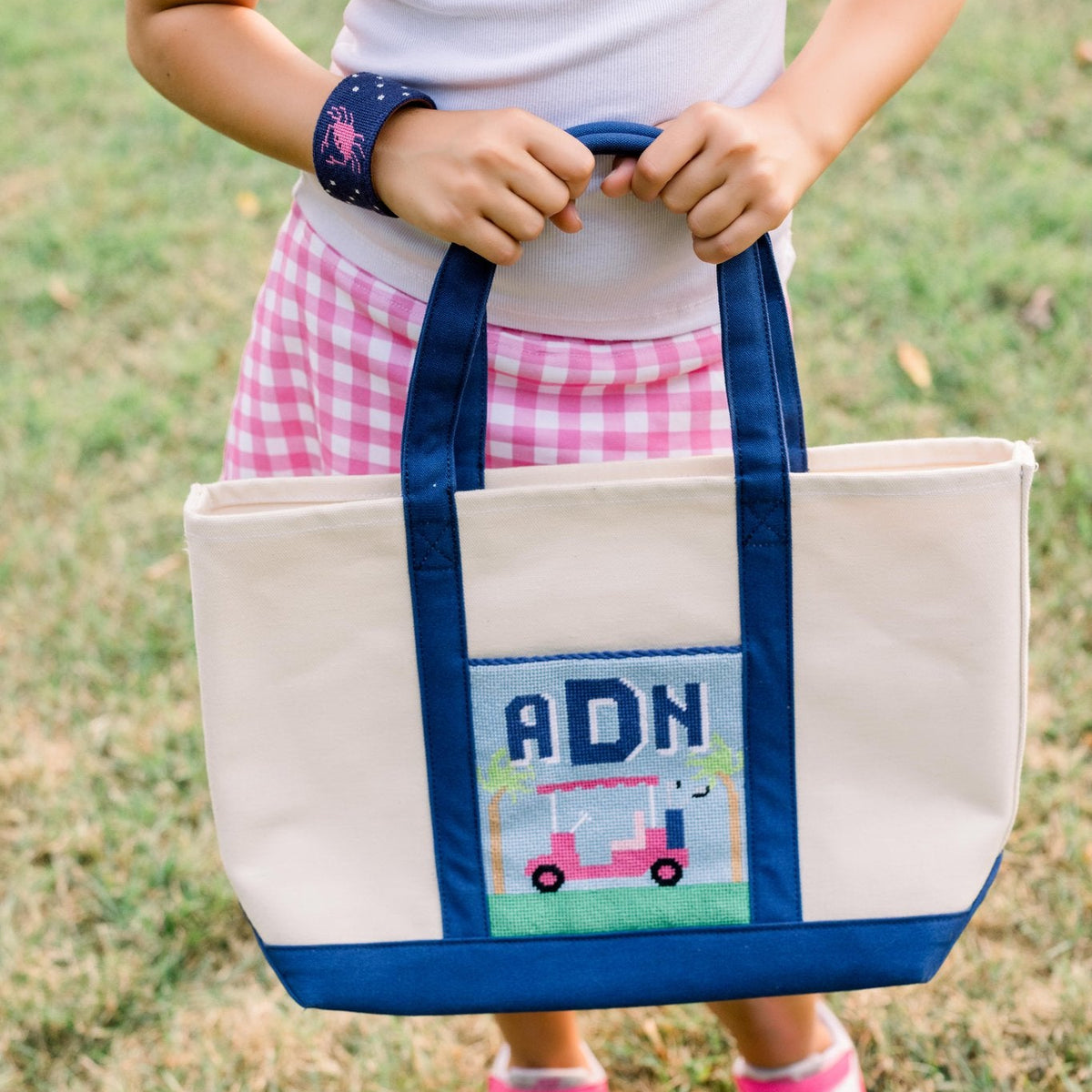 Personalized Needlepoint Monograms – Bags, Cuffs & Key Fobs USA – York ...
