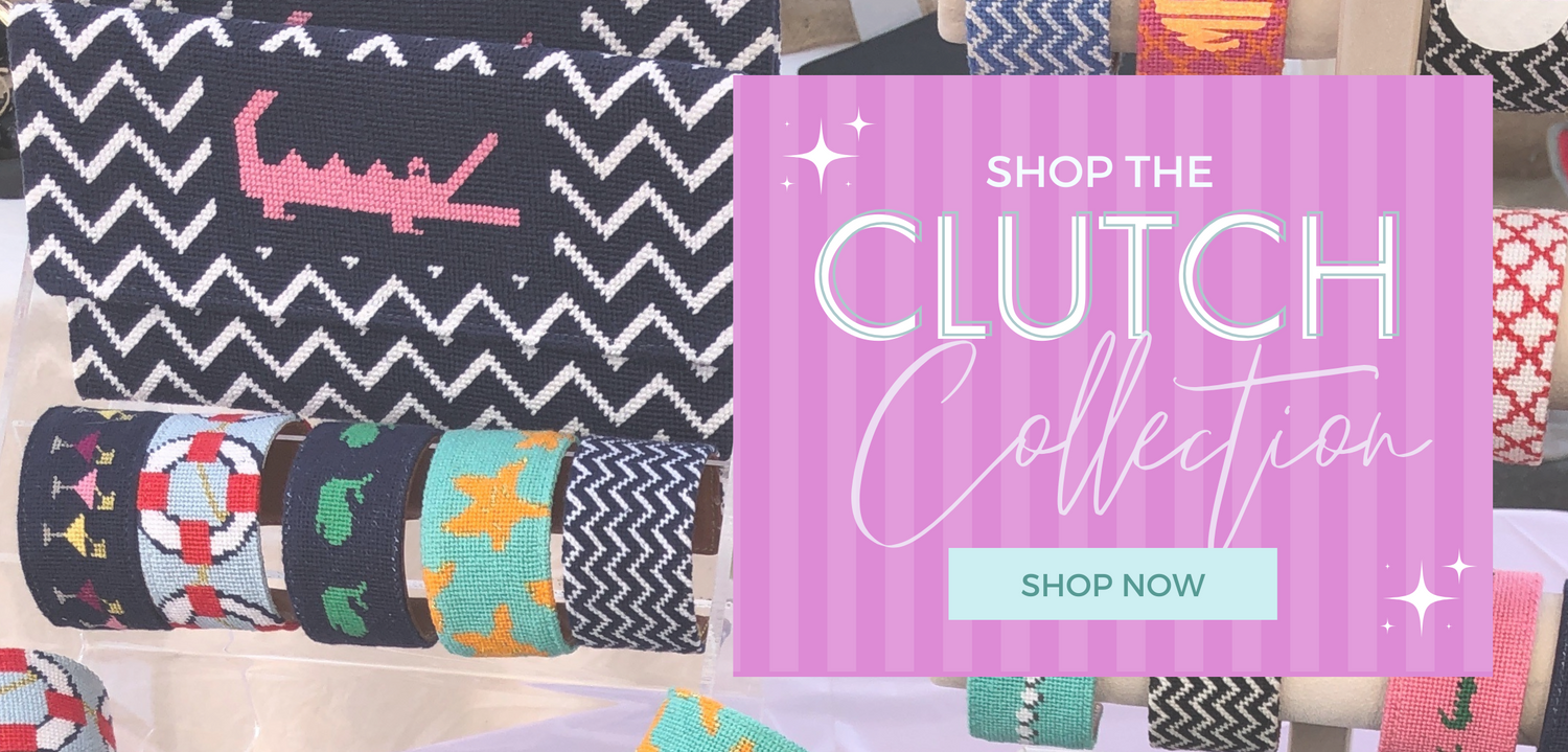 York Design Co – Custom Needlepoint Bags, Bracelets & Accessories USA